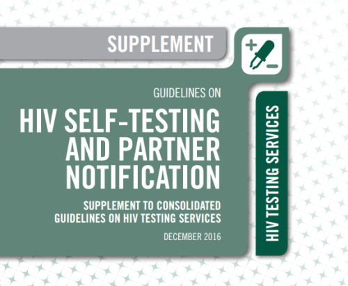 Guidelines on HIV self-testing and partner notification Supplement to ...